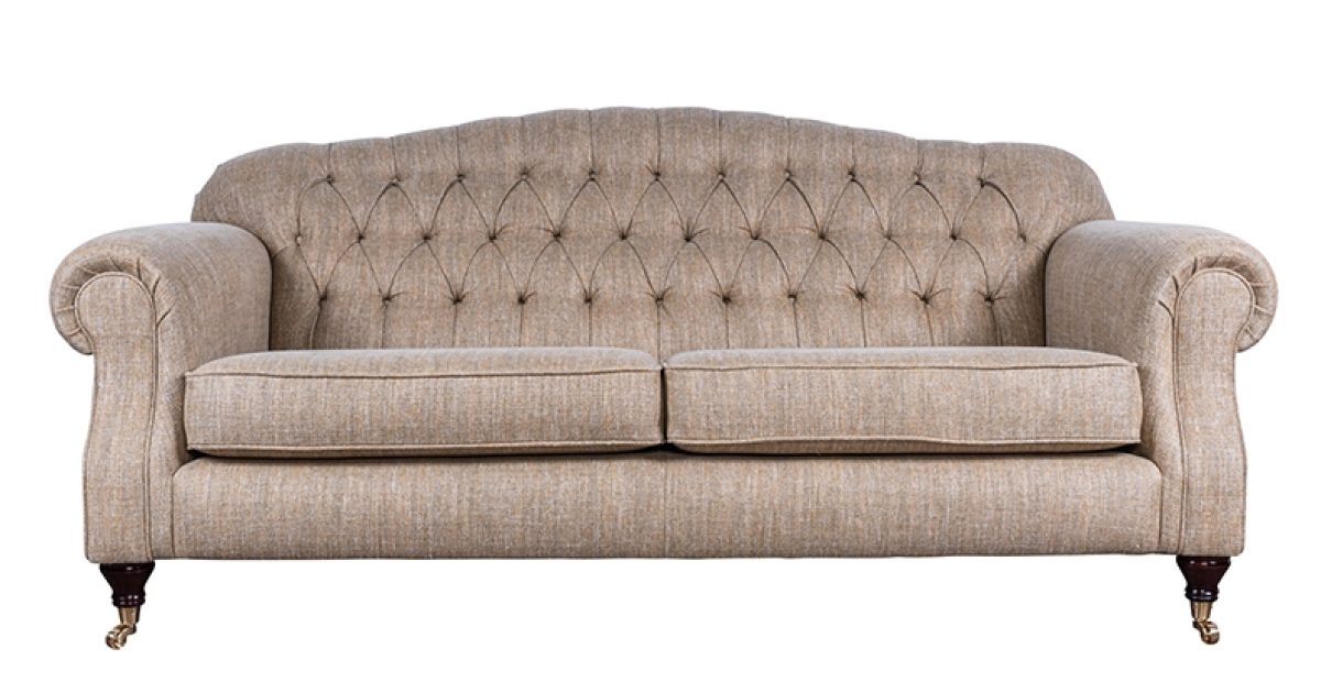 Burghley | Quilted Sprung-back Sofa | Long Eaton Sofas
