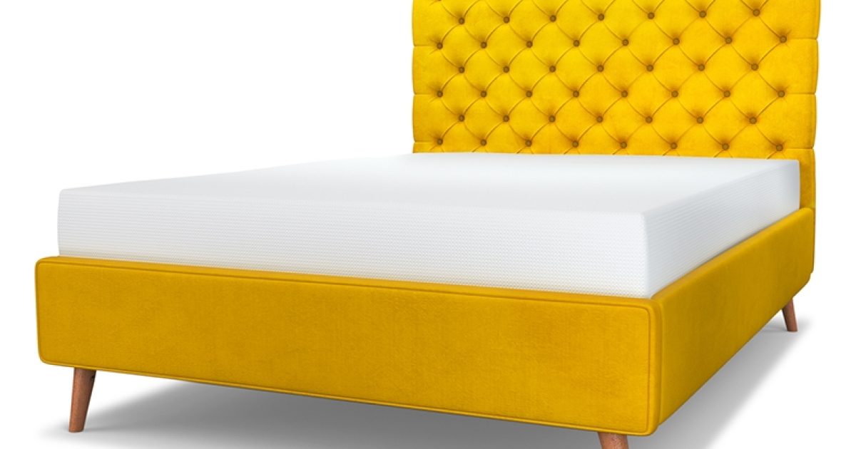 Chesterfield Upholstered Bed & Headboard | Long Eaton Sofas