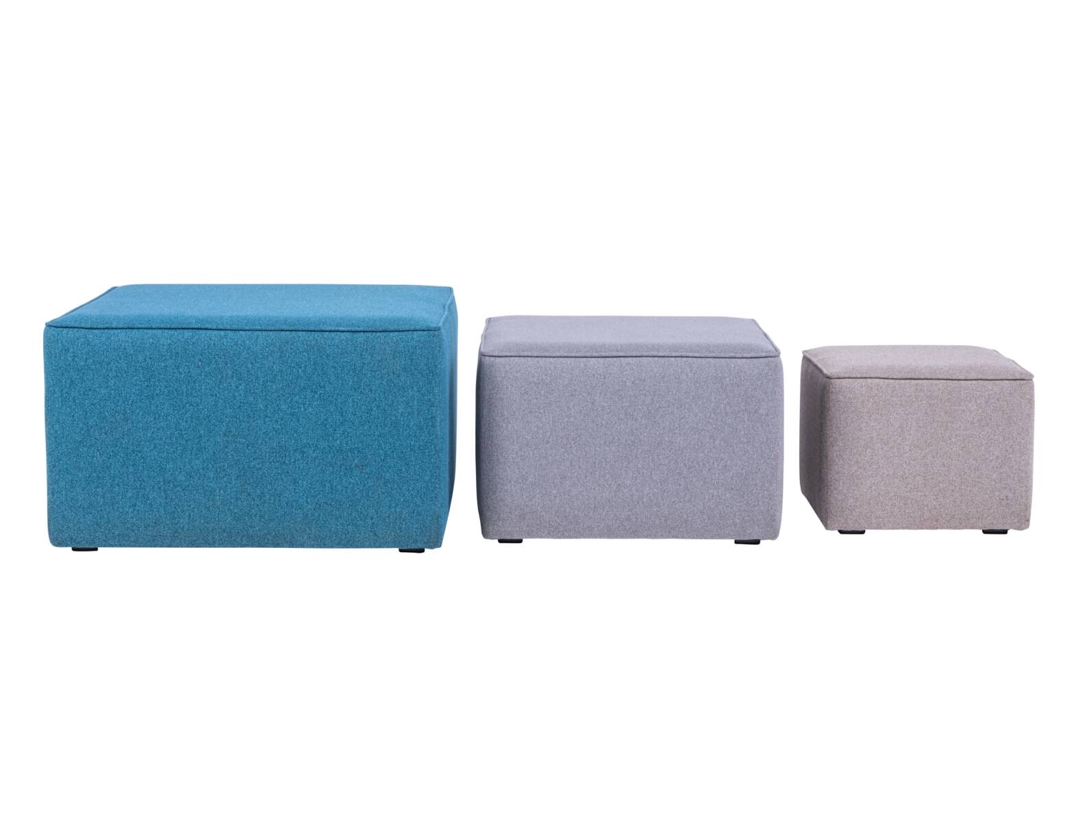 Matryoshka Square Stackable Stools | Long Eaton Sofas