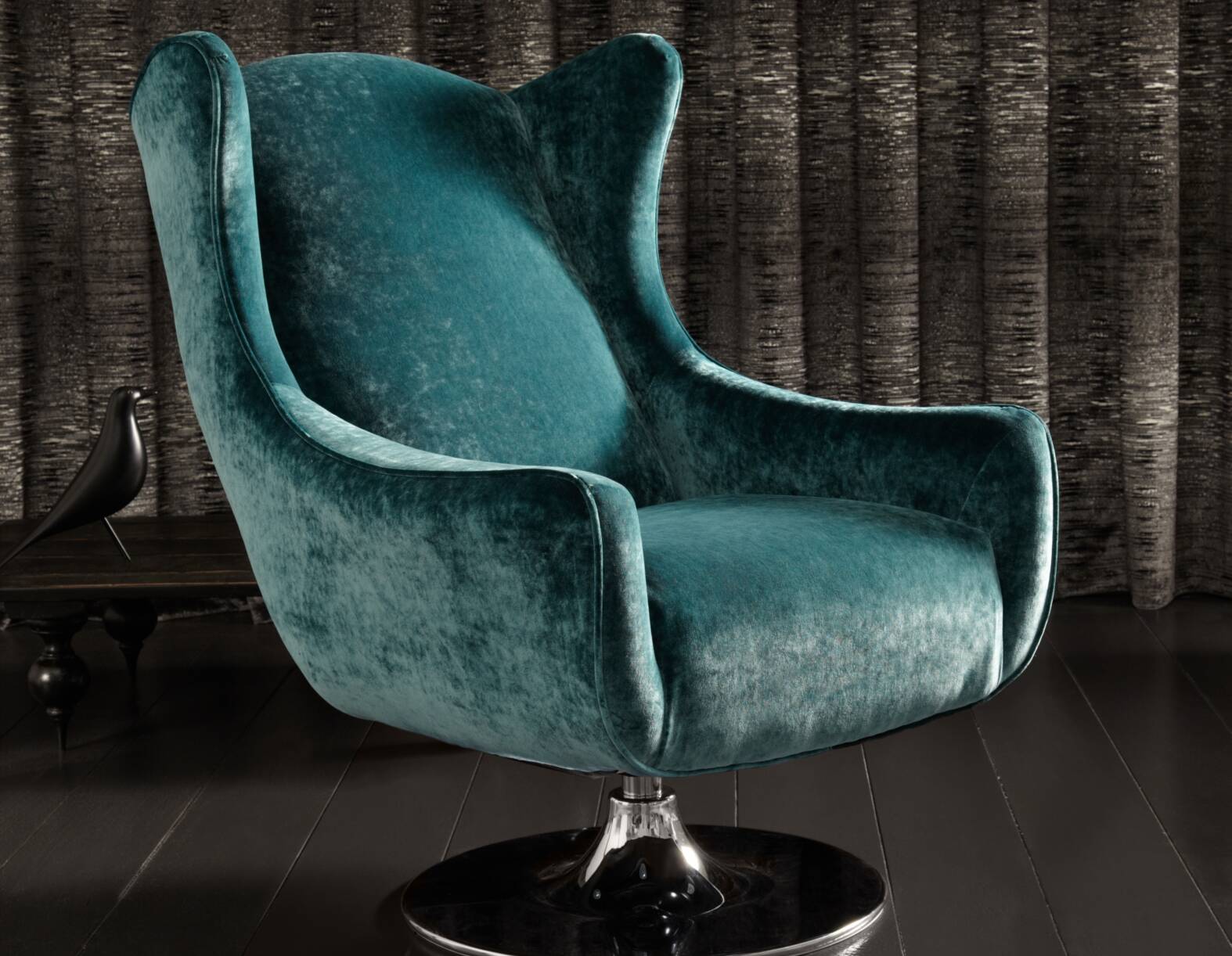 Space Swivel Wing Chair | Long Eaton Sofas